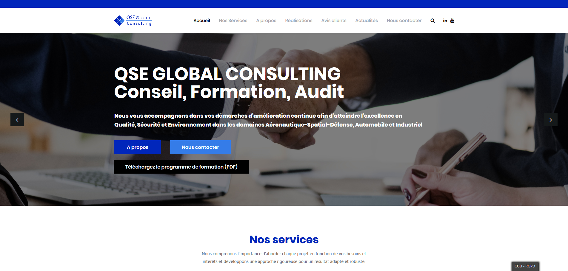 QSE Global Consulting | Conseil, Formation, Audit